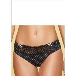 Damen Slip, Schwarz, Gr. 48/50, Nuance by Lascana, Unterhosen, Material: Polyamid