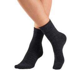 Bench. Damen Socken, Grau, Gr. 39/42, Str&uuml;mpfe & Socken, Material: Wolle