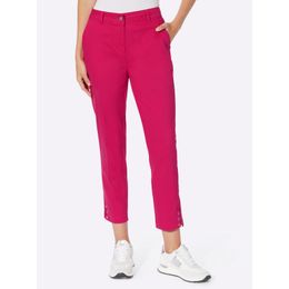 Heine Damen 7/8-Hose, Rosa, Gr. 38, Chinos, Material: Baumwolle