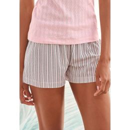 s.Oliver Damen Pyjamashorts, Rosa, Gr. 40/42, Pyjamas, Material: Baumwolle