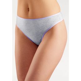 Damen String, Bunt, Gr. 36/38, petite fleur by Lascana, Unterhosen, Material: Baumwolle