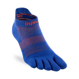 injinji Run Lightweight No-Show Bekleidung Unisex blau L