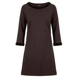 Margittes - Sweatkleid, braun, Gr. 46 / L - Baumwolle