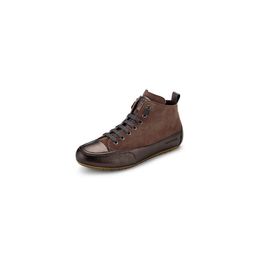 Candice Cooper - Kn&ouml;chelhoher Sneaker Mid, braun, Gr. 42 - Leder