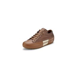 Candice Cooper - Sneaker Rock Patch, gold, Gr. 40 - Leder