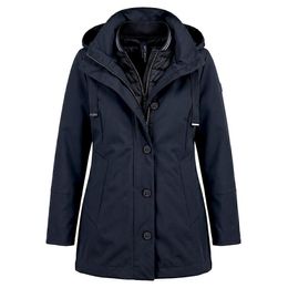 Peter Hahn Betty Barclay - 4-in-1-Jacke, blau, Gr. 48 / XL
