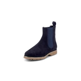 Sioux - Stiefelette Meredith, blau, Gr. 42 - Leder