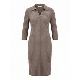 Peter Hahn - Strickkleid, beige, Gr. 44 / L