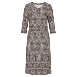 Peter Hahn - Kleid mit 3/4-Arm, grau, Gr. 40 / M