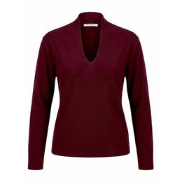 Peter Hahn - Pullover, rot, Gr. 40 / M - Schurwolle