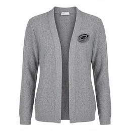 Peter Hahn St. Emile - Strickjacke, grau, Gr. 40 / M - Alpaka