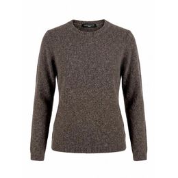 Fadenmeister Berlin - Rundhals-Pullover, beige, Gr. 36 / S - Wolle