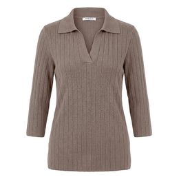Peter Hahn - Polo-Pullover, beige, Gr. 40 / M