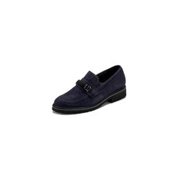 Semler - Slipper B&auml;rbel, blau, Gr. 38 - Leder