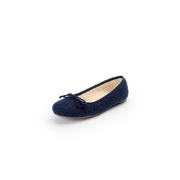 Kitz-Pichler Kitzpichler - Ballerina, blau, Gr. 36 - Schurwolle