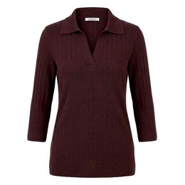 Peter Hahn - Polo-Pullover, braun, Gr. 36 / S