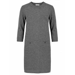 Peter Hahn St. Emile - Strickkleid, grau, Gr. 36 / S - Schurwolle