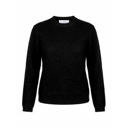 Peter Hahn St. Emile - Pullover mit Rundhals-Ausschnitt, schwarz, Gr. 38 / S