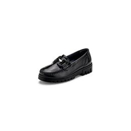 Peter Hahn Waldl&auml;ufer - Slipper Serena, schwarz, Gr. 36 - Leder