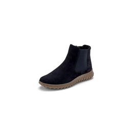 Semler - Stiefelette Jenny, blau, Gr. 38 - Leder