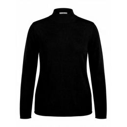 Emilia Lay - Stehkragen-Pullover, schwarz, Gr. 40 / M - Schurwolle