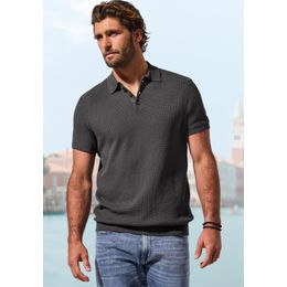 John Devin Herren Poloshirt, anthrazit, Gr&ouml;&szlig;e L