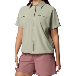 Columbia Boundless Trek II Damenbluse olive L - Damenshirts, -blusen & -pullover