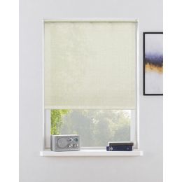 Rollo OTTO HOME, B:50cm H:150cmcreme, Polyester, K&uuml;che, Rollos, "VALLERIIE", Trendiges Rollo mit strukturierter Oberfl&auml;che &ndash; modern - NEUHEIT