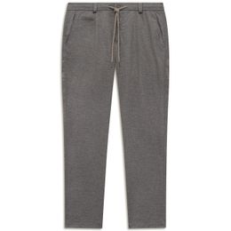Bugatti Herren Chinohose "Slim Fit"240, grau, Gr. 34, bedruckt, 73% Polyester, 23% Viskose, 4% Elasthan, Hosen, aus DynamicSeries Jersey