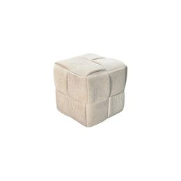 by Living Pouf beige Ma&szlig;e (cm): B: 40 H: 41 Sessel & Hocker > Hocker > Sitzpouf &raquo; Sofa DE