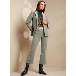 Heine Damen Hosenanzugkhaki, Gr. 48, 98% Baumwolle, 2% Elasthan, Anz&uuml;ge