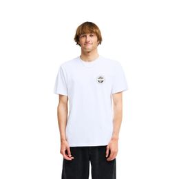 Billabong Herren T-Shirt "Rotor"wei&szlig;, Gr. M, Obermaterial: 70% Baumwolle, 30% Baumwolle., Shirts