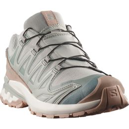 Salomon Damen Trailrunningschuh "XA PRO 3D V9 GORE-TEX LIFELONG W", Gr. 42wrought iron, oxford tan, vanilla ice, Leder, Synthetik, Schuhe, wasserdicht