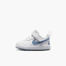 Nike Sportswear M&auml;dchen Sneaker "COURT BOROUGH LOW GB (TDV)", Gr. 26wei&szlig;, work blau, Synthetik, Schuhe, Design auf den Spuren des Air Force 1