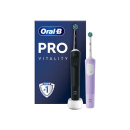 Oral-B Vitality Pro D103 Duo Black/Lilac Violet elektrische Zahnb&uuml;rste
