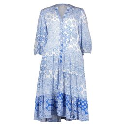 Only Carmakoma Kleid in Hellblau - 40% | Gr&ouml;&szlig;e 50 | Damen-kleider