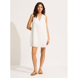 Seafolly Kleid in Wei&szlig; - 72% | Gr&ouml;&szlig;e L | Damen-kleider