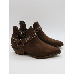Bellucci Ankle-Boots in Braun - 66% | Gr&ouml;&szlig;e 40 | Stiefeletten