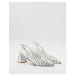 Bellucci Slingpumps in Silber - 48% | Gr&ouml;&szlig;e 38 | Pumps