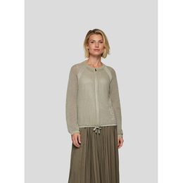 Rabe Cardigan in Gr&uuml;n - 74% | Gr&ouml;&szlig;e 38 | Damen-pullover-cardigans