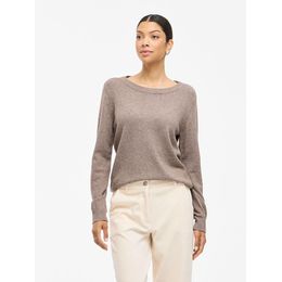 Vila Pullover "Viril" in Taupe - 16% | Gr&ouml;&szlig;e L | Damen-pullover-cardigans