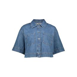 Only Jeans-Hemd in Blau - 22% | Gr&ouml;&szlig;e XS | Damen-blusen