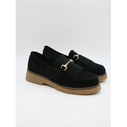 Bellucci Mokassins in Schwarz - 54% | Gr&ouml;&szlig;e 38 | Damen-schuhe-halbschuhe