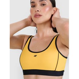 4F Bikini-Oberteil in Gelb - 64% | Gr&ouml;&szlig;e M | Damen-bademode