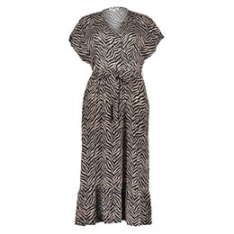 Only Kleid in Schwarz/ Beige - 22% | Gr&ouml;&szlig;e L | Damen-kleider