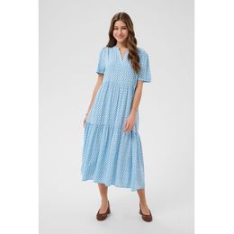 Kaffe Kleid in Hellblau - 64% | Gr&ouml;&szlig;e 42 | Damen-kleider