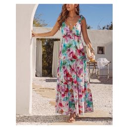 Milan Kiss Kleid in Bunt - 60% | Gr&ouml;&szlig;e M | Damen-kleider