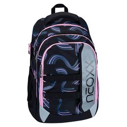 neoxx Rucksack "Active" in Schwarz/ Rosa - (B)31 x (H)45,5 x (T)24 cm - 29% | Kinder-rucksaecke-taschen