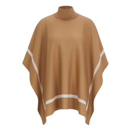 BOSS - "Lia" Poncho f&uuml;r Damen (Beige)