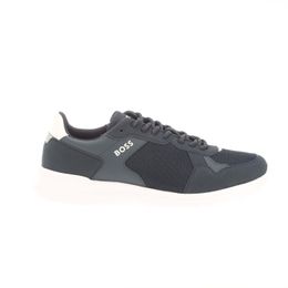 BOSS - "Extreme" Sneaker f&uuml;r Herren, Wildleder (Dunkelblau/Wei&szlig;)